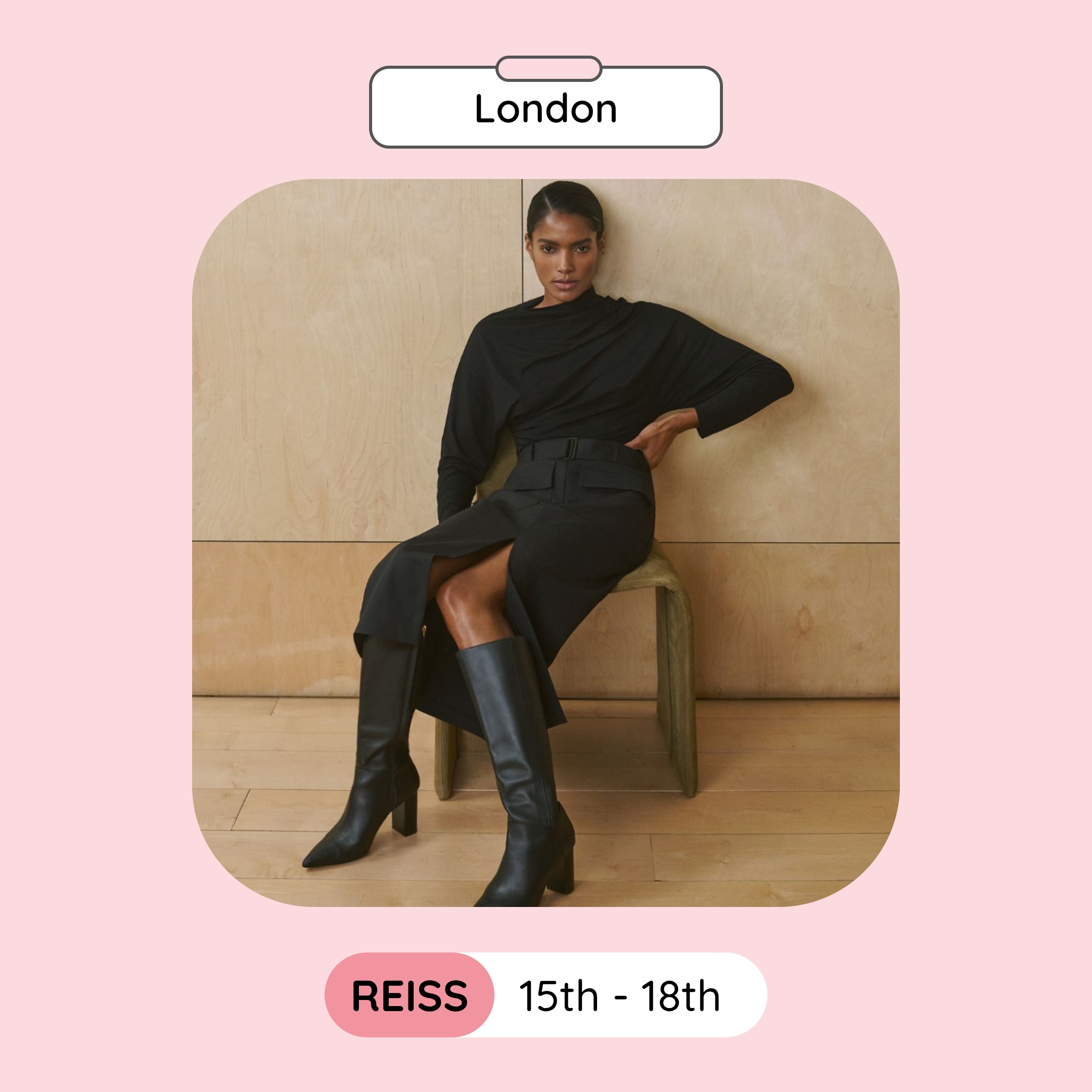 Reiss Sample Sale, London, October 2025
