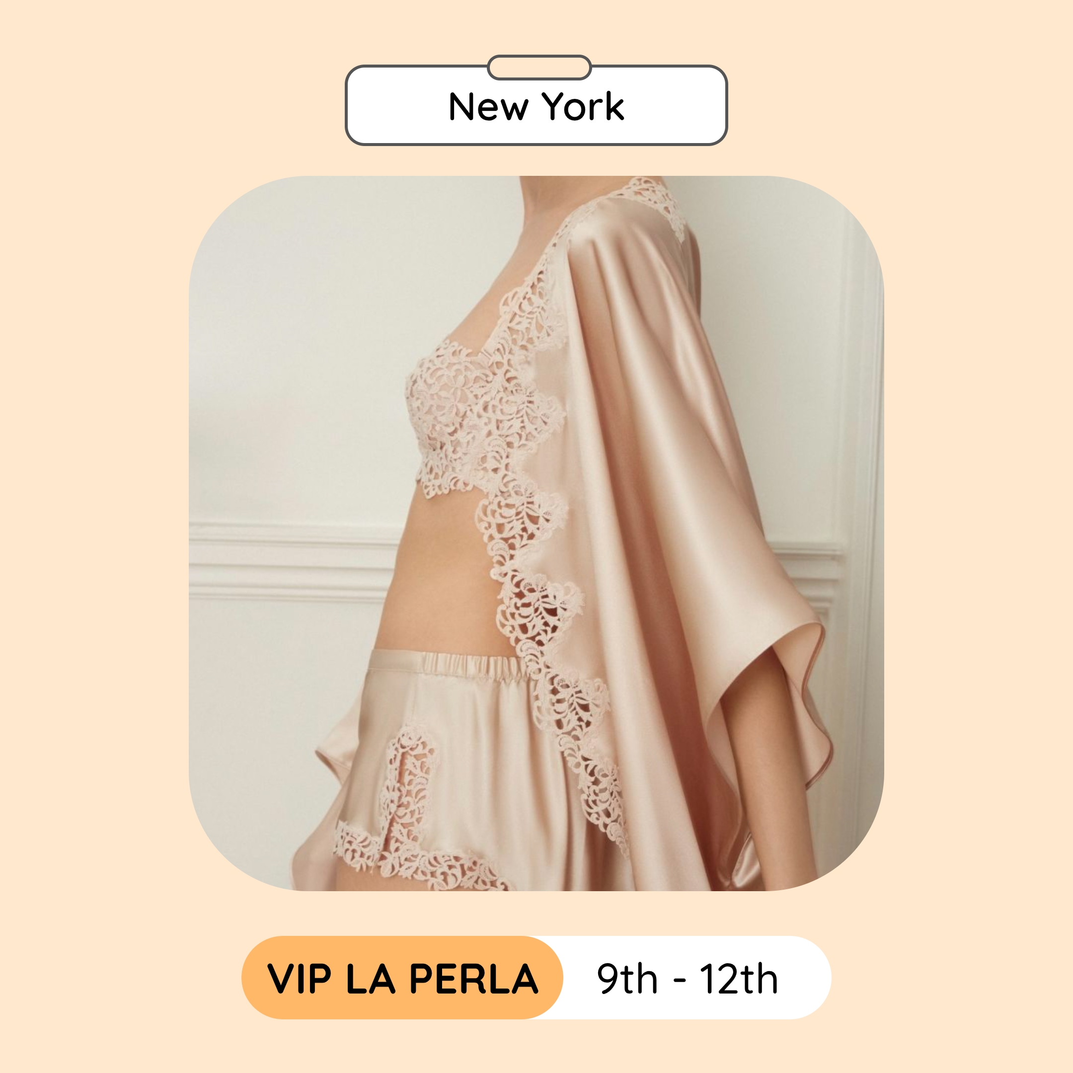 VIP La Perla Sample Sale, New York, October 2025