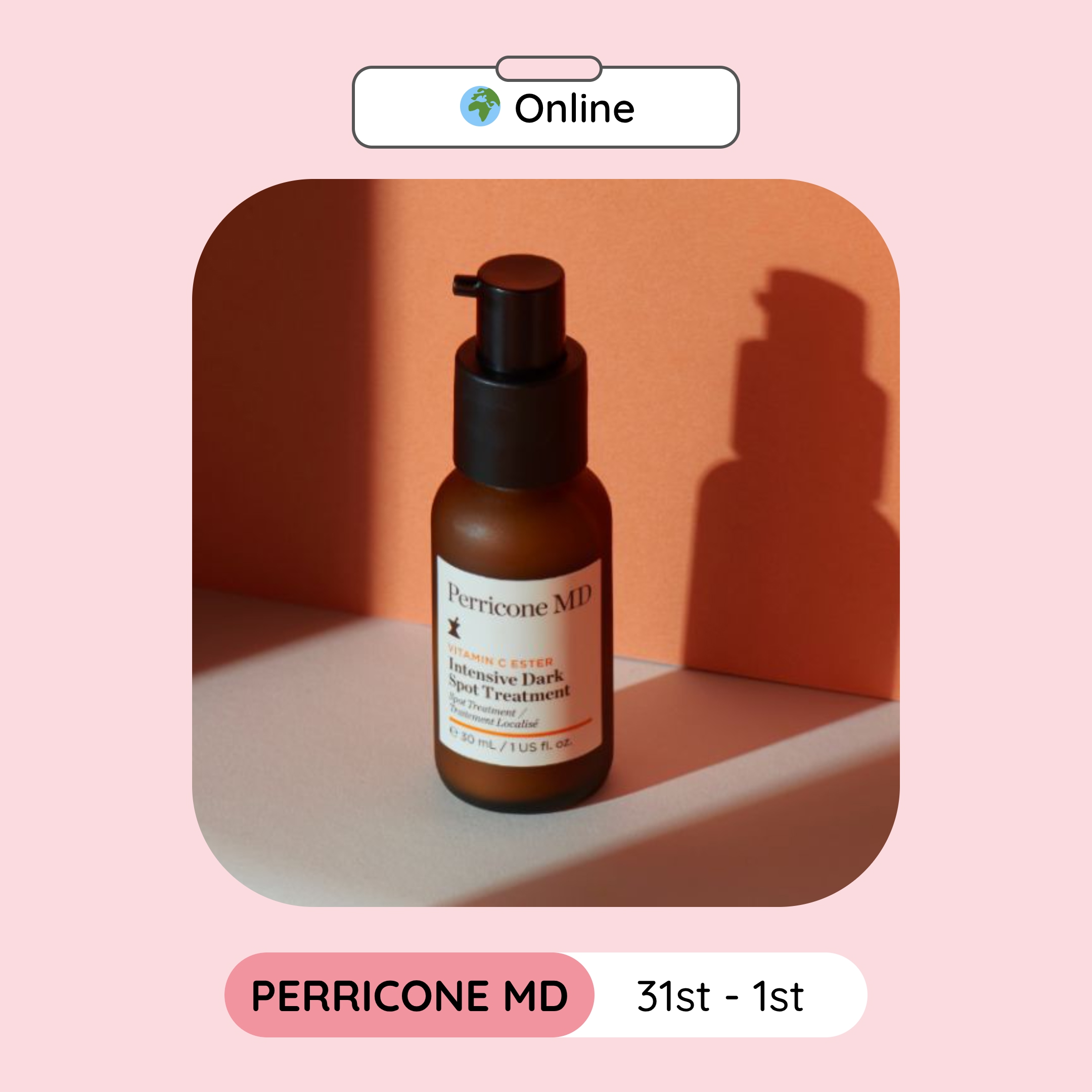 Perricone MD Online Sample Sale, New York, October 2025