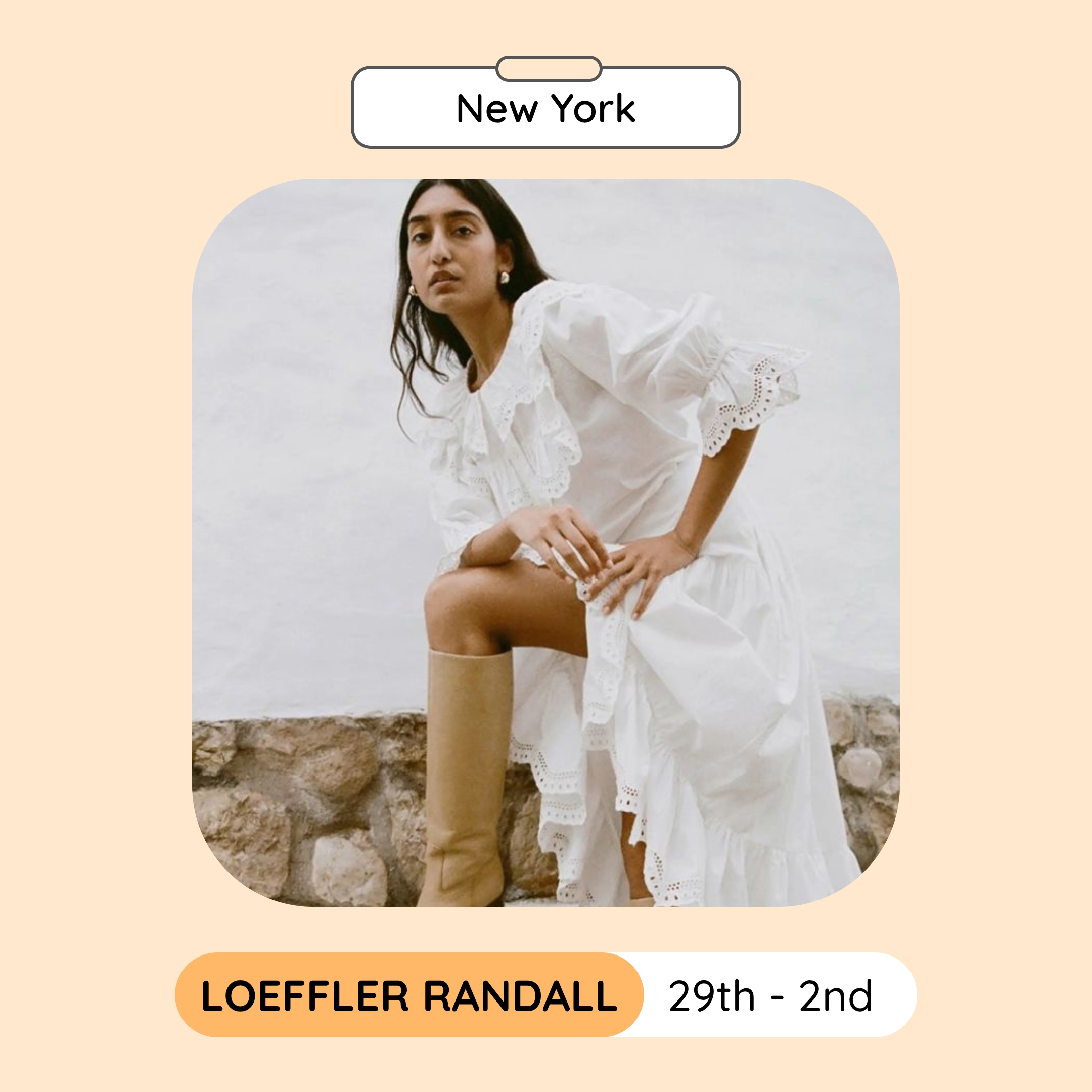 Loeffler Randall Sample Sale, New York, October 2025