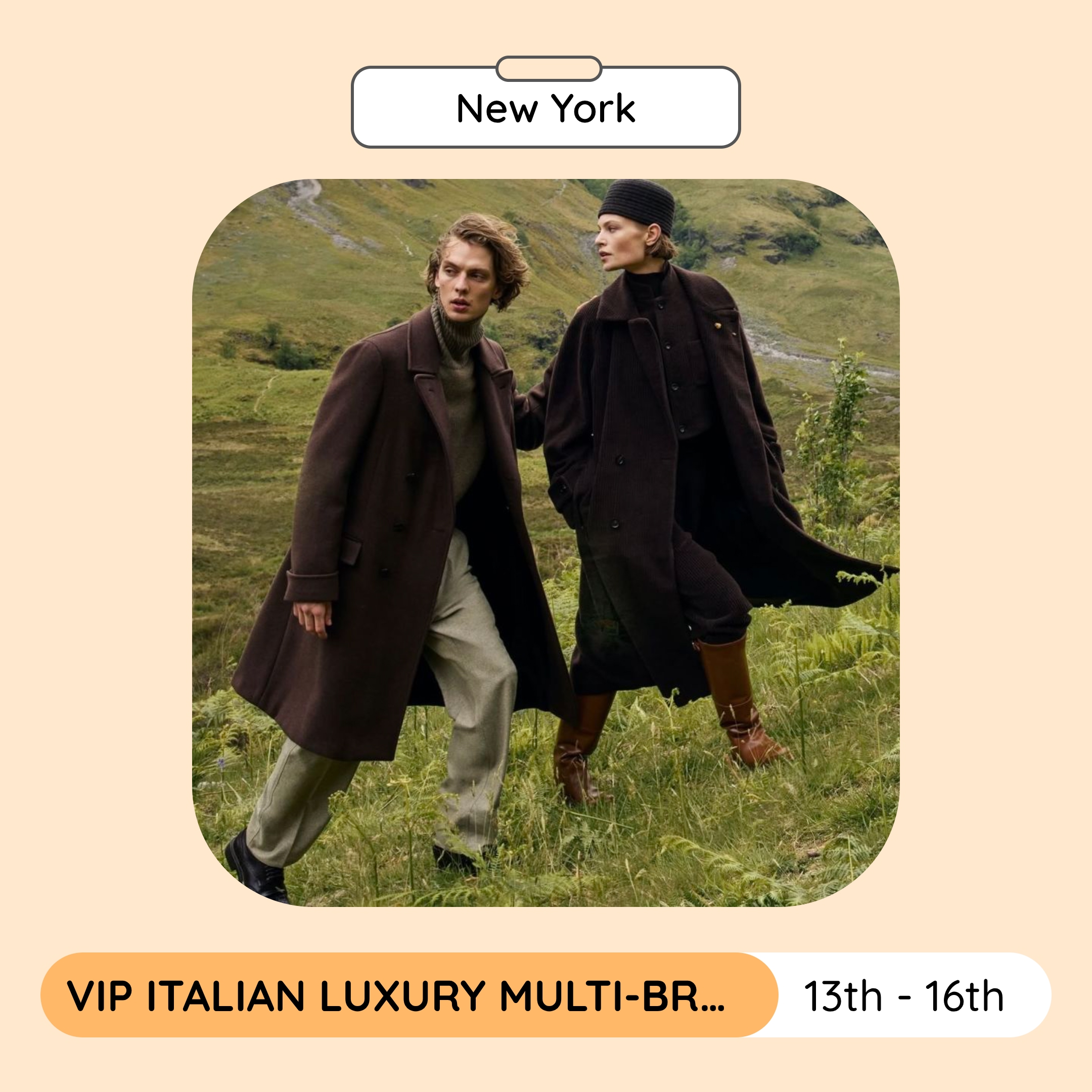 VIP Italian Luxury Multi-Brand Winter Coat Sale, New York, November 2025