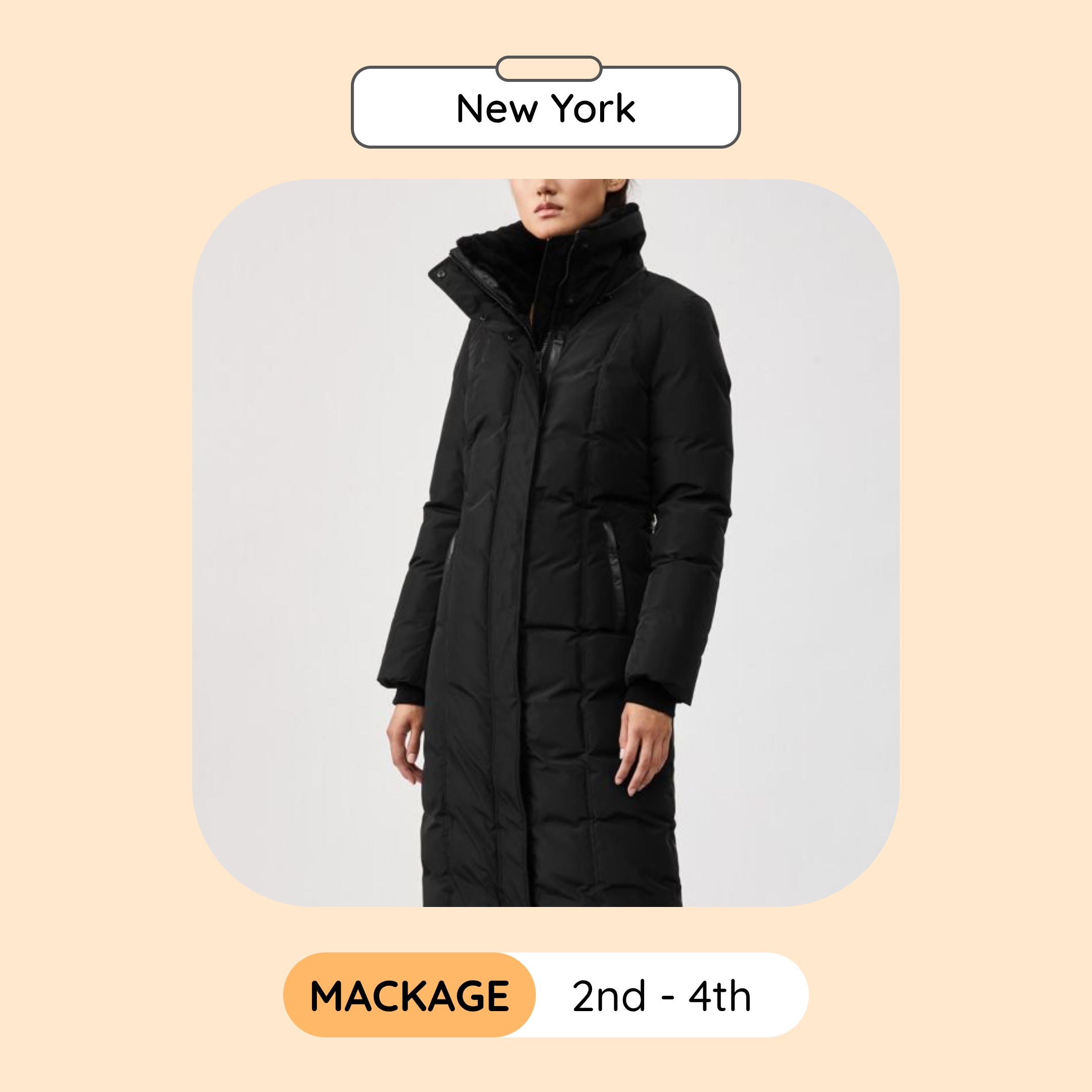 Mackage Private Sale, New York, December 2025