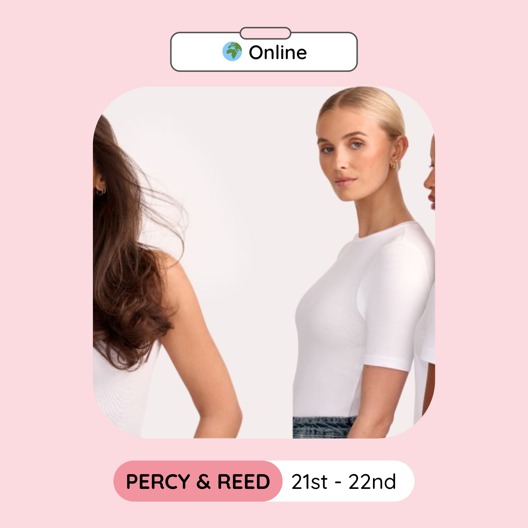 Percy & Reed Online Sample Sale, Vancouver, January 2026