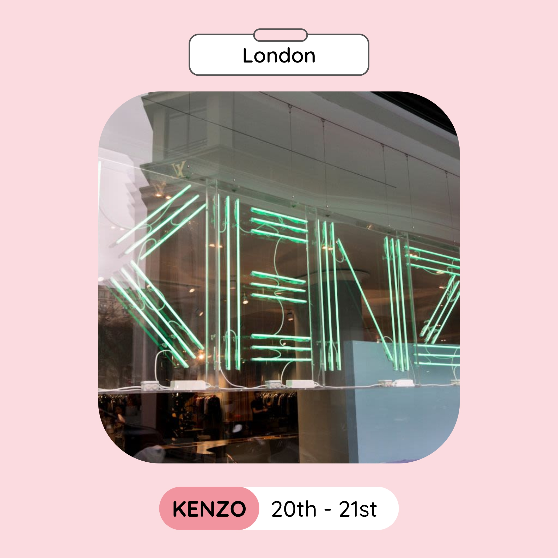 Kenzo Private Sale, London, March 2026