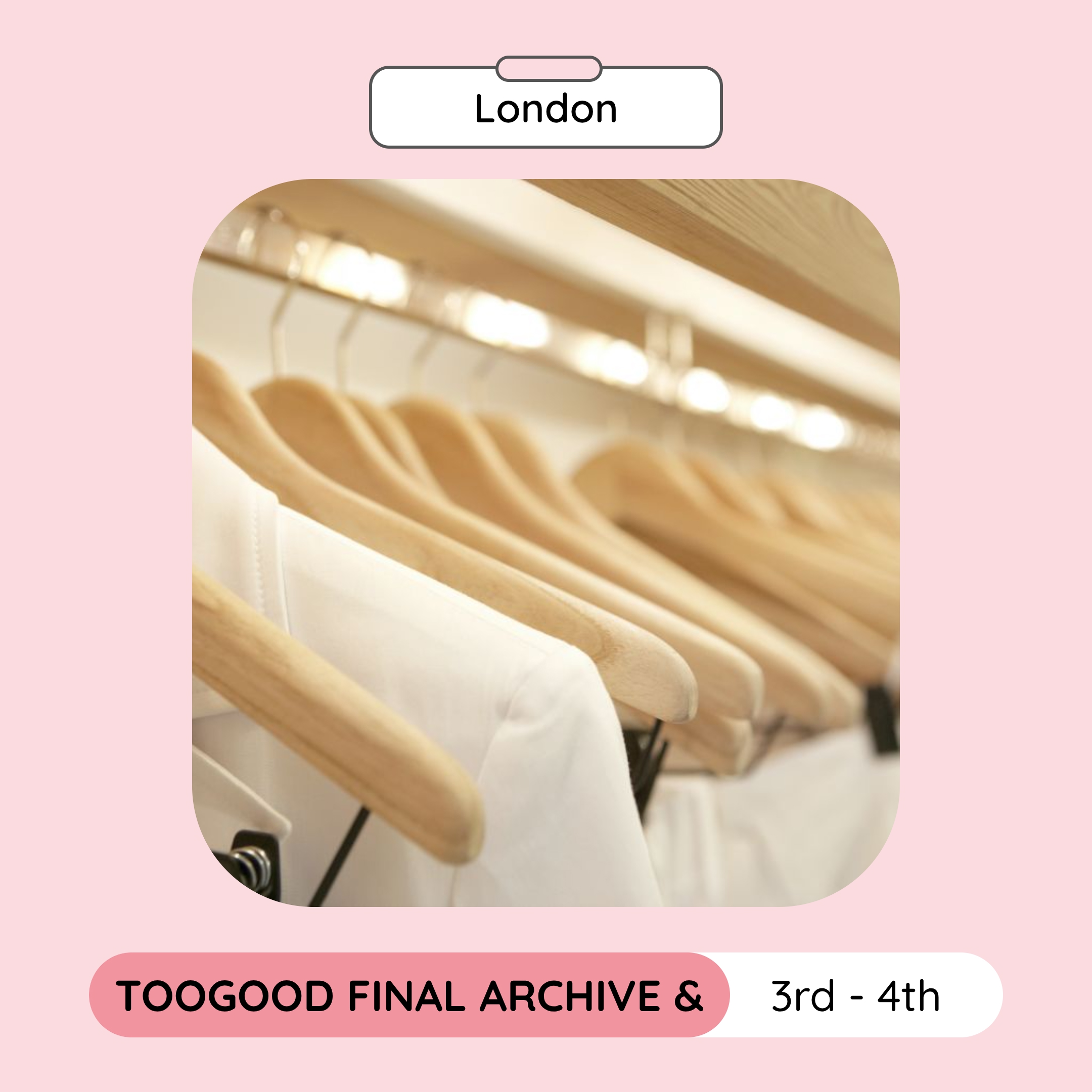Toogood Final Archive & Sample Sale, London, March 2026