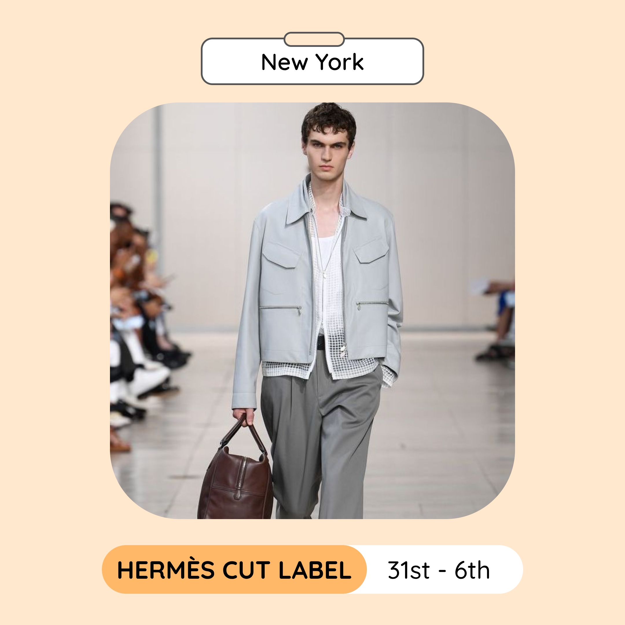 Hermès Cut Label Sample Sale, New York, March 2026