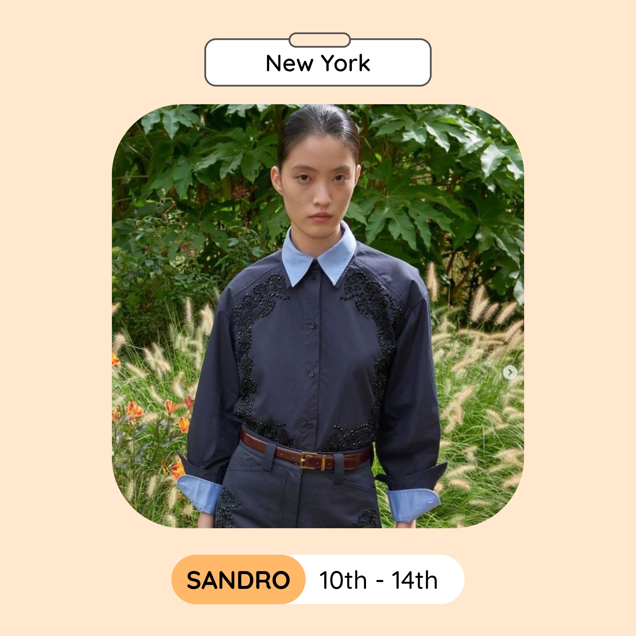 Sandro Sample Sale, New York, June 2026