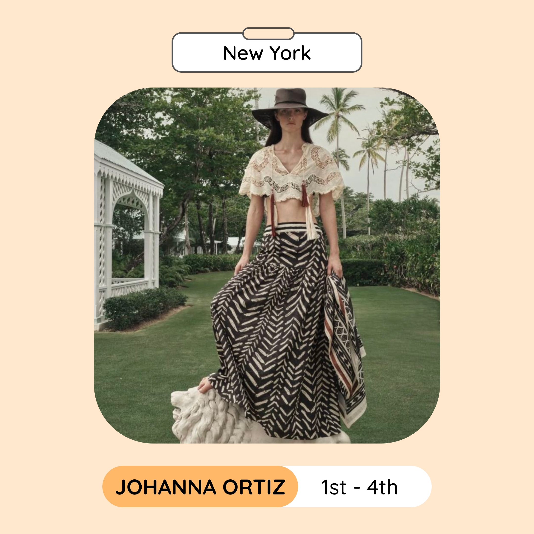 Johanna Ortiz Sample Sale, New York, July 2026