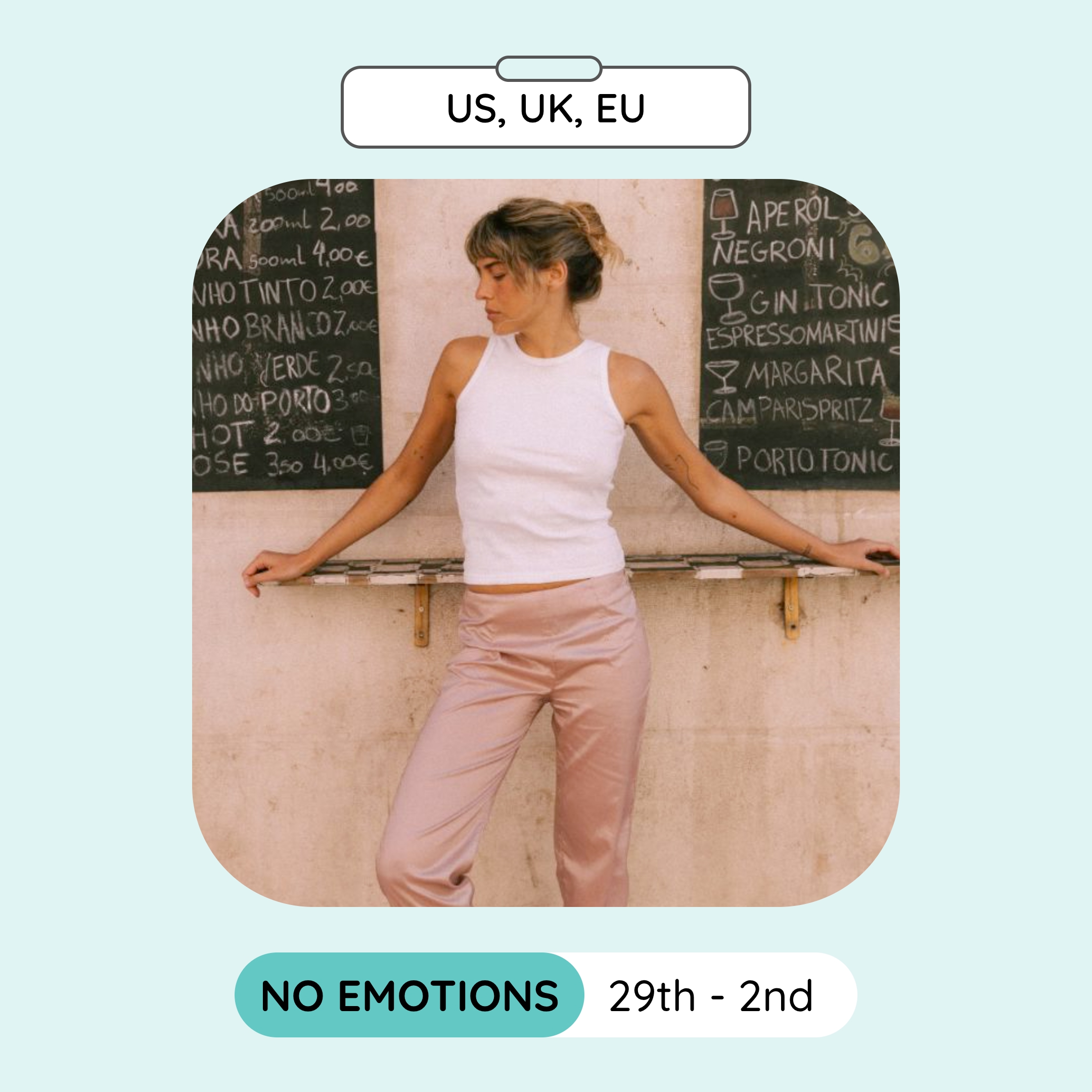 No Emotions Online Sample Sale
