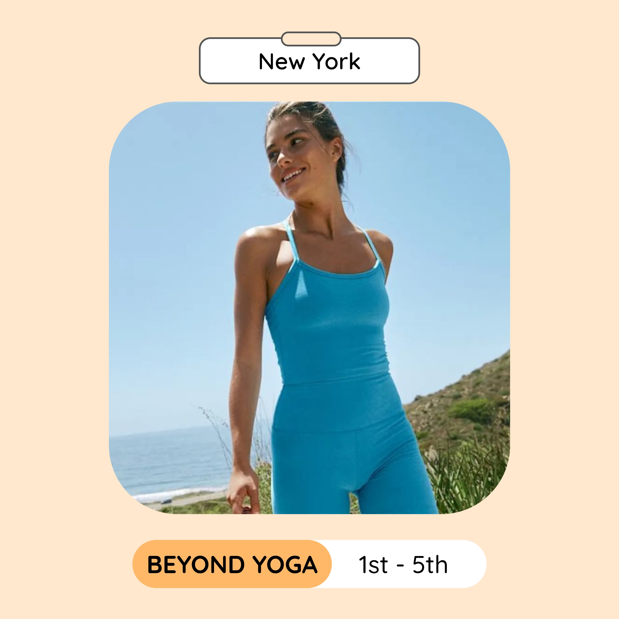Beyond Yoga Sample Sale, New York, July 2026